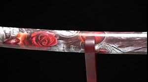 1065/1095 High-Carbon Steel, Full Hand Forged Traditional Samurai Sword/Razor Sharp,Japanese Katana Sword Real Authentic,Full Tang,Functional,Practical,Black