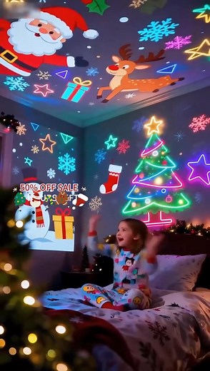 🎄🌟Light up your home in seconds — this holiday projector casts magical festive scenes with no tangled string lights!✨❄️Transform any wall or lawn into a winter wonderland — just plug in this Christmas projector and watch the holiday magic appear.🎁 | Fashgoods