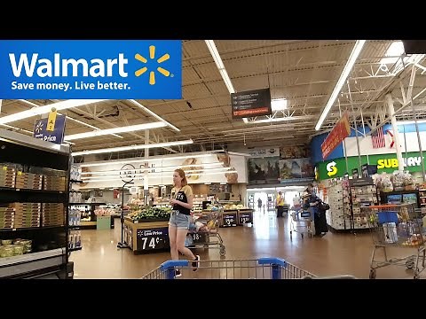 Shopping at Walmart Supercenter on Vineland Road in Kissimmee, Florida - Store 5420