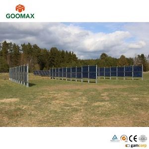 [Hot Item] Goomax Solar Panel Solutions for Ground and Wall Mounting