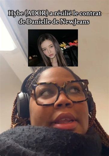 Le choc de la semaine, le contrat de Danielle (Newjeans) a été résilié par Hybe . . . #kpop #kpopfyp #newjeans #bunnies #danielle