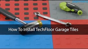 How To Install TechFloor Garage Floor Interlocking Tiles