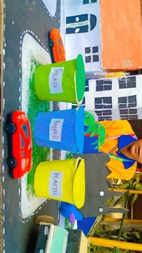 model of Types of waste disposal method/easy to disposal things /Pranav kidz learning #explore