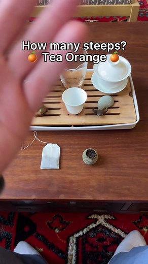 Throwback to counting steeps!! Have you tried one of these before? #tea #teaorange #chinese #asian #jessesteahouse #gongfutea #gongfucha