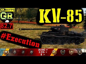 83_World of Tanks KV-85 WoT Replay - 10 Kills 3.3K DMG(Patch 1.5.0)