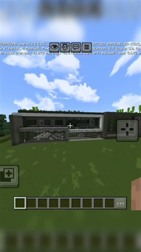 modern house minecraft #minecraft #modernhouse