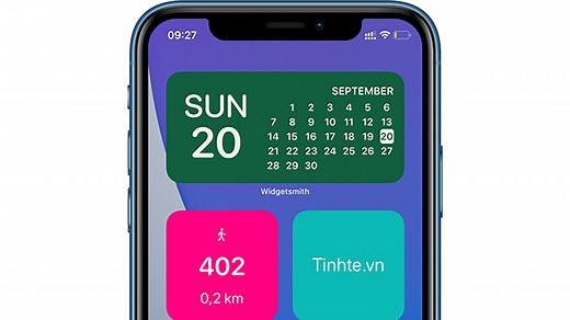 Cách tự tạo widget màn hình chính iOS 14 với Widgetsmith