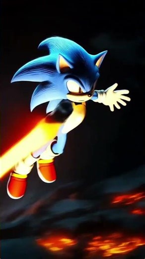 Super Sonic Escapes Exploding Volcano 🌋 | Chaos Core Meltdown in 8K!