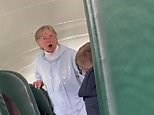 Asthmatic bus drive loses it with kids over spraying perfume