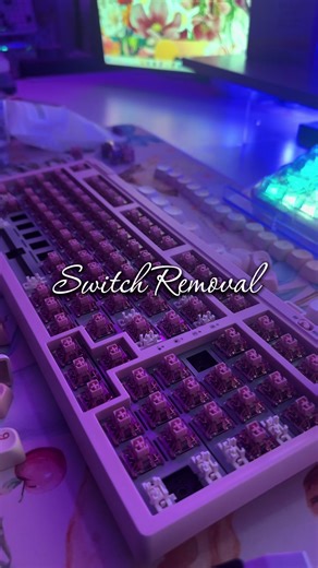 Cómo quitar los switches de mi teclado Epomaker RT100