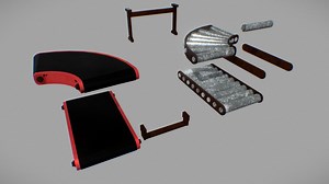 Poppy_Playtime 1: Conveyor_Pack1 - 3D model by CatWeb (@STHModels)