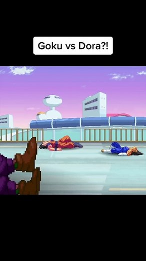 Goku vs Dora The Explorer - Epic Cartoon Showdown!