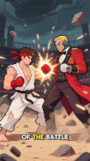 Ryu vs Rugal: The Ultimate Dream Match! 💥🥋 (Street Fighter vs KOF Animation)
