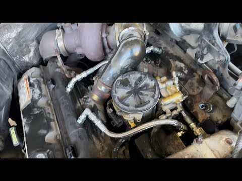 Fixing Oil Leaks on a 7.3 Powerstroke | High Pressure Oil Line & Crossover Install