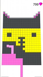 Color fill 3d level 156 gameplay in 56 seconds