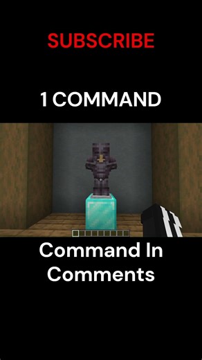 Tiny Armour Stands With 1 COMMAND! #minecraft