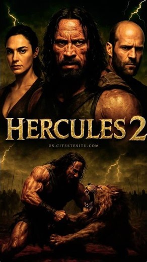 Hercules 2 🔥😱 the Rock in action 🔥💯👌|| #hercules #therock #trailer