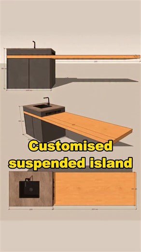 Max Alead on Instagram: "Retractable rotating kitchen island design #island #rockslab #slateislands #kitchen #kitchenstorage #home #homedecro #interiosdesign #interiors #architeture #kitchendesign #kitcheninteriors #kitchencabinets #cabinetfactory #kitchenideas #kitchenrenovation #modernkitchen #cabinetmaker #aleadhome #diy #love #art"