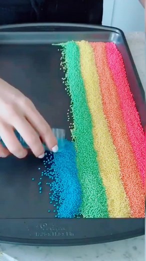 I love me a rainbow #rainbow #colors #color #satisfying #oddlysatisfying #wow #amazing