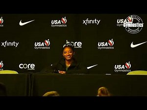 Simone Biles Interview | 2023 Xfinity U.S. Gymnastics Championships
