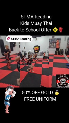 Back to School Muay Thai Promo: 50% Off Gold Membership & Free Club Uniform