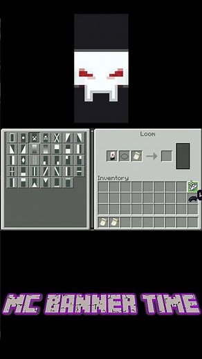 Minecraft Skull #9 Banner Design Short - It's Banner Time!