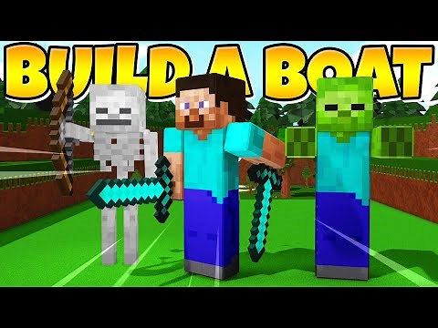 MICRO BLOCK MINECRAFT MECH BATTLES! Build a Boat