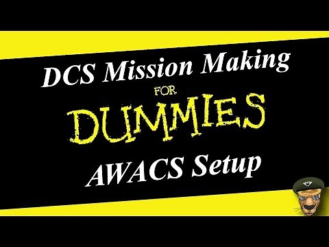 DCS World Mission Editor Series (AWACS Setup)