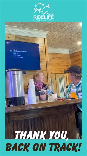 That feeling when you win Back on Track products at a Lindy Burch clinic 朗 Thank you to Back on Track Sponsored Athlete Lindy Burch for sharing this video and your knowledge! | Back on Track USA | Facebook