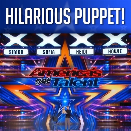 Hilarious Puppet Audition For America's Got Talent | Comedians Got Talent