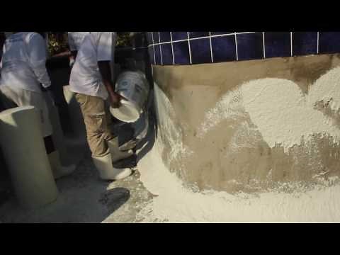 Pool Plaster installation