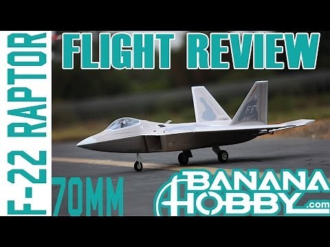 F-22 Raptor 70mm BlitzRCWorks | Flight Review | EDF Fighter Jet
