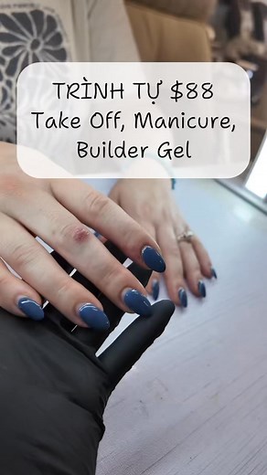 $88 take off, manicure, overlay builder gel không bỏ qua bước nào #rosyprogel #cuocsongmy #nguoivietcali #buildergelnails #hardgeloverlay #nailtrending #nguoivietomy #hardgelmanicure #thợ #hardgelextensions #hardgelextension #hardgel #buildergel #hardgels #hardgelnails #nailtech #nailart #nailinspo #nail #nailsofinstagram #nailartist #nailaddict #nailsonfleek #nailsnailsnails | Rosy Pro Gel