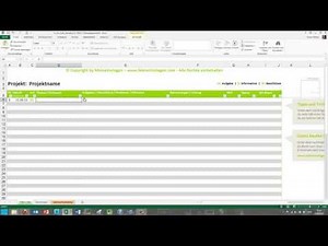 Tutorial Excel To Do Liste (Pendenzenliste, Aufgabenliste) MeineVolagen.com