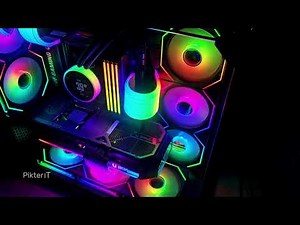 Completed Lian Li O11 Vision Compact Build – RGB Perfection
