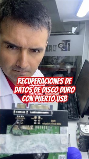 Did you know how we recover data from damaged hard drives with USB ports? Data recovery in Peru 🇵🇪