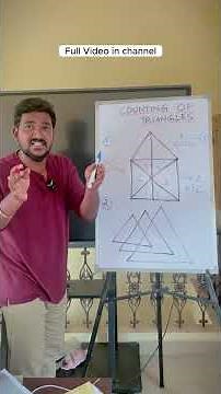 How to Count Triangles Fast? Shortcut Tricks for Govt Exams | SSC, Railway, Banking, TNPSC