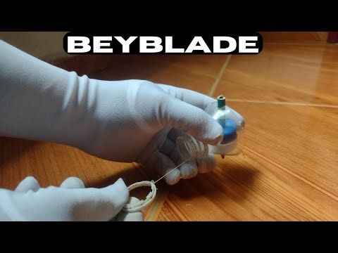 Learn how to make a Beyblade spinning top at home.