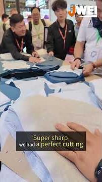 JWEI MI60 Multi-Ply Cutter helps you save fabric and achieve perfect cuts. Discover how in our video