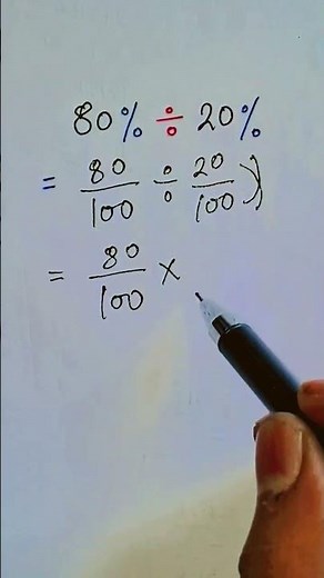 division of percentage