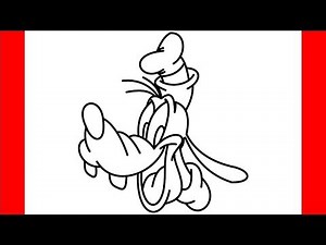 How To Draw Goofy - Step By Step Drawing