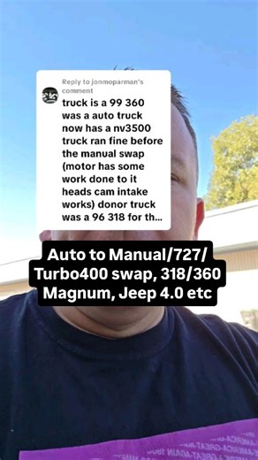 If you are manual swapping your truck or jeep- Don't waste your time mixing and matching computers to your harness! Give us a call! #thejtecwhisperer #jtectuning #manualswap #nv3500swaptheworld | Flyin' Ryan Performance