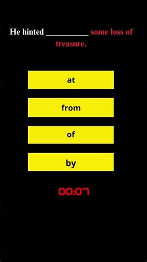 English preposition quiz #reels #quiz #grammarquiz