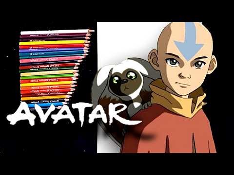 How to Draw Aang from Avatar – The Last Airbender (Step by Step) # 150