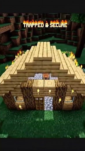 I BUILT EPIC Survival House in 1 NIGHT! 😱 #Minecrafthouse