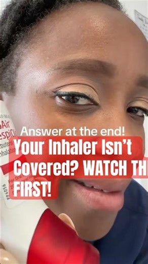 Easiest Inhaler… NOT Covered? #Asthma #COPD #proair #inhaler