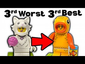 LEGO Minifigures Animals Series RANKING and REVIEW!