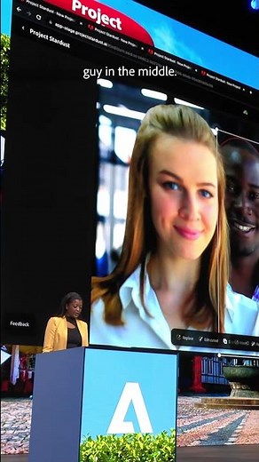 Pure Editing Magic with #ProjectStardust at #AdobeMAX! ✨ | Adobe