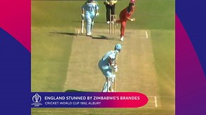 Today in Bira 91's ICC Cricket World Cup Greatest Moments we have the famous spell by Eddo Brandes that helped Zimbabwe to a shock win against England in 1992! Vote for it to reach the next round at bit.ly/CWCGreatestMoments! | ICC - International Cricket Council