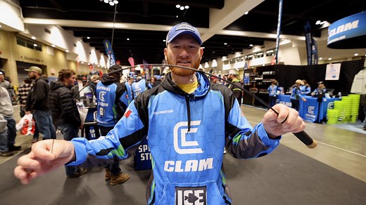 1.1K views · 145 reactions | The new KATANA Big Fish Rods are now in stock! These rods are built to be as strong and lightweight as possible to battle large fish. Watch as Clam and Ice Team pro Ross Robertson (Bigwater Fishing) breaks down the new lineup! | Clam Outdoors | Facebook